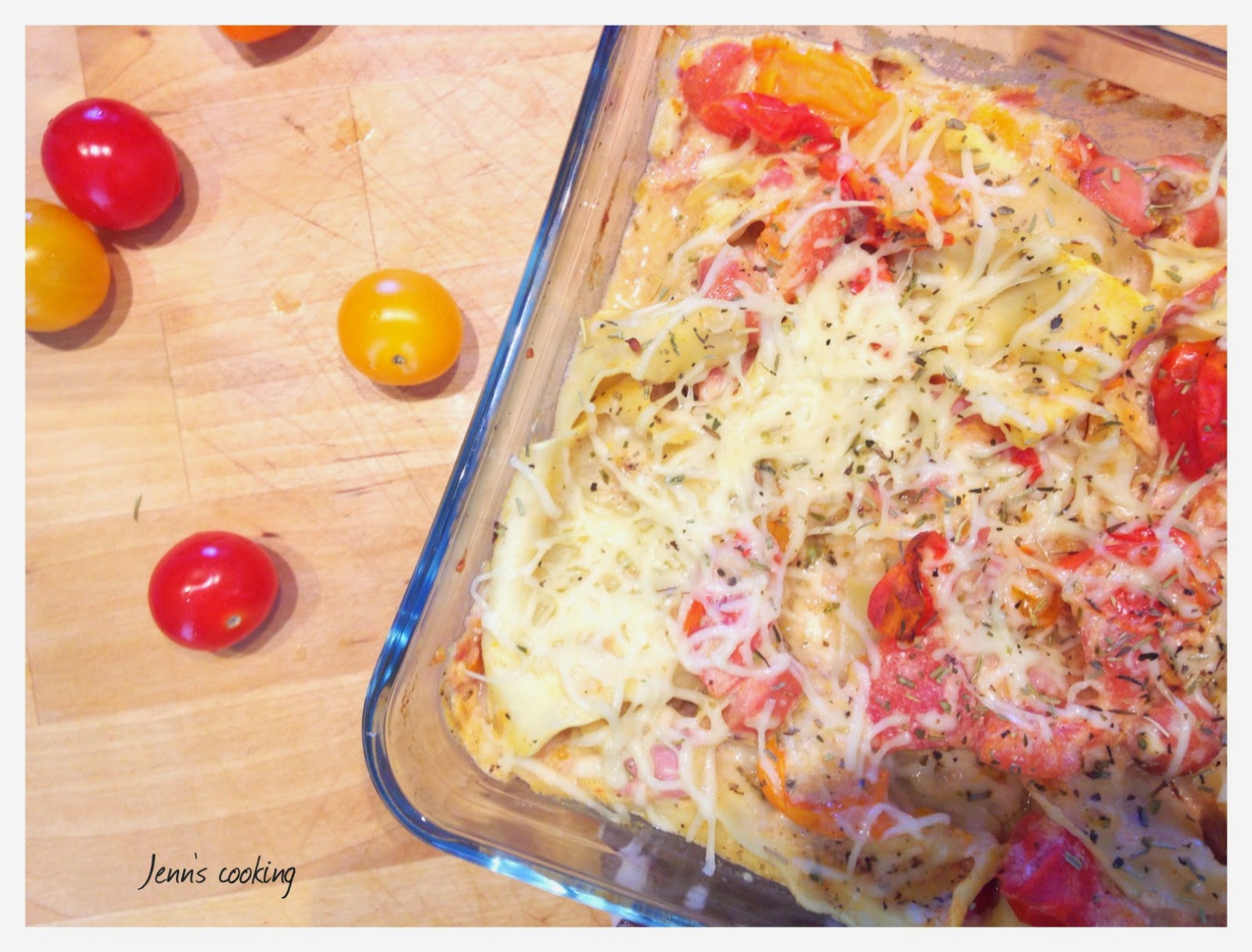 Jenn's cooking: Gratin de Pâtes et Tomates au Fromage